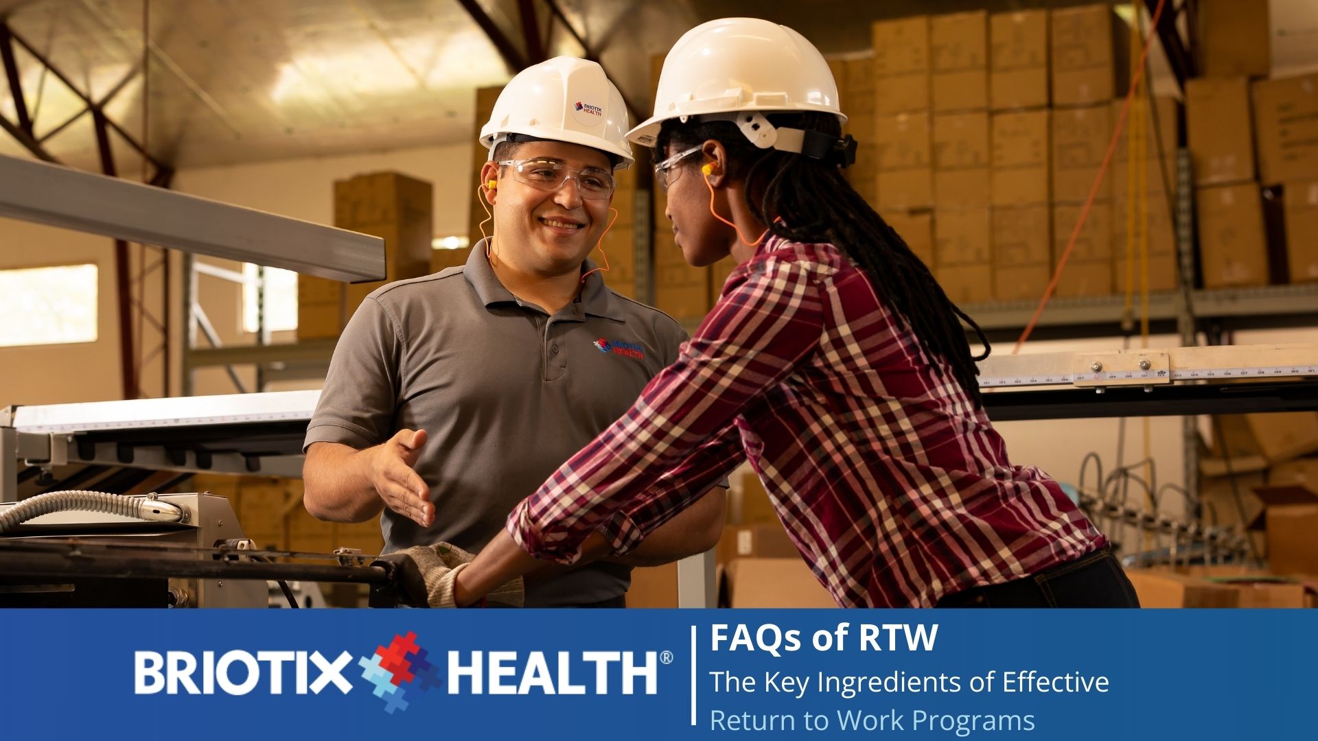 FAQs of RTW - The Key Ingredients of Effective Return to Work Programs